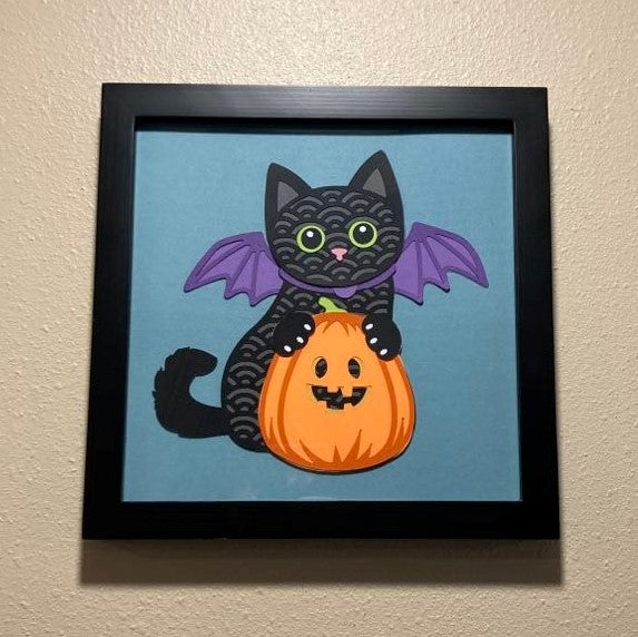 Easy Halloween Cat Drawings