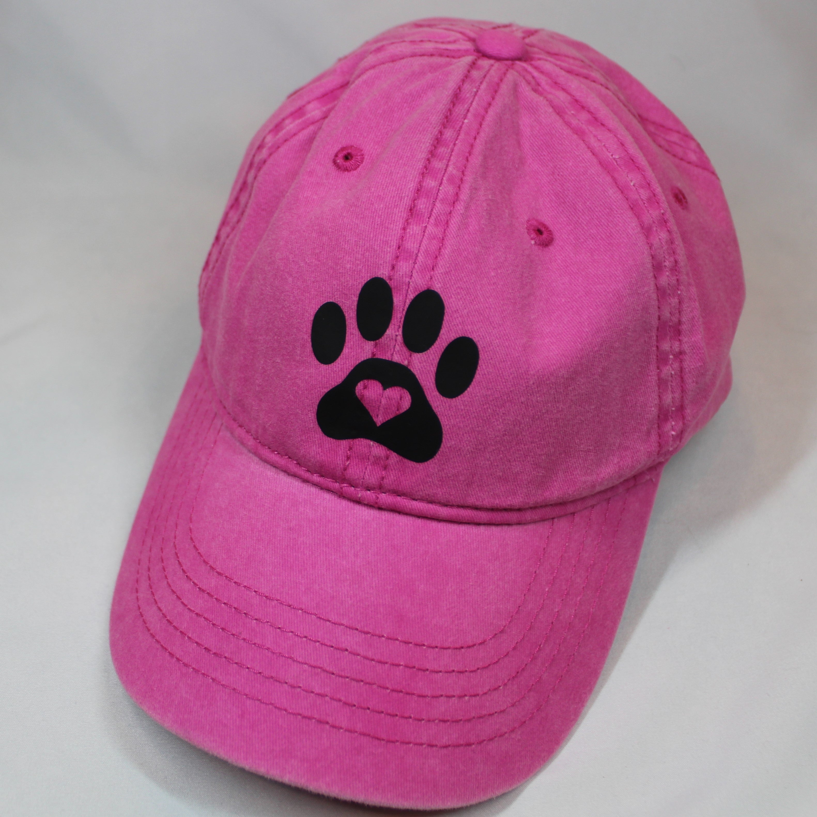 Paw print Baseball cap, Multiple Colors Available – Happy Craft Designs