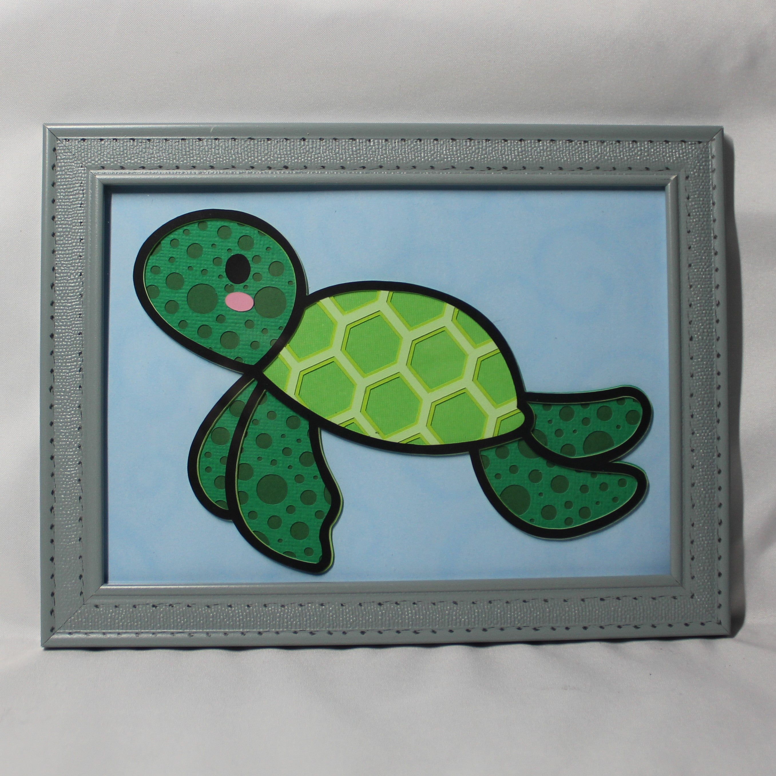 Turtle, Layered Art – Happy Craft Designs
