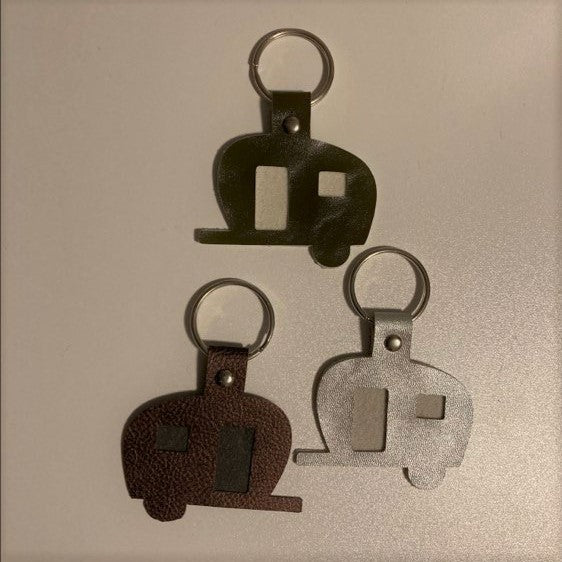 Camper Key Fobs, Multiple Color Options – Happy Craft Designs
